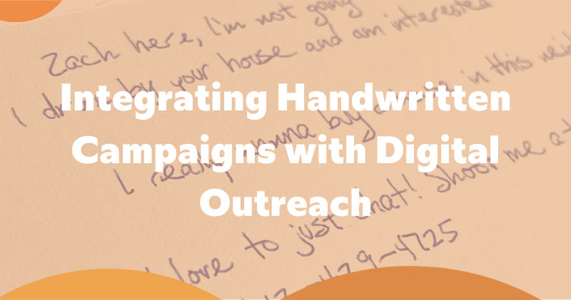 Direct Mail in the Modern Age - Scribe Handwritten